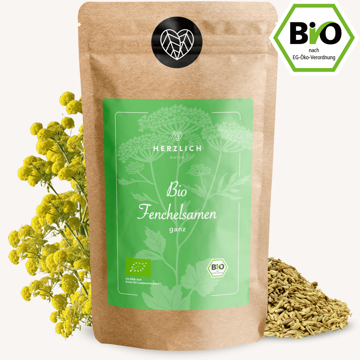 Bio Fenchel Samen kaufen | Fencheltee kaufen | HERZLICH NATUR ...